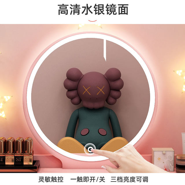 Dress -up table bedroom Modern Simple Makeup Table Makeup Cabinet ...