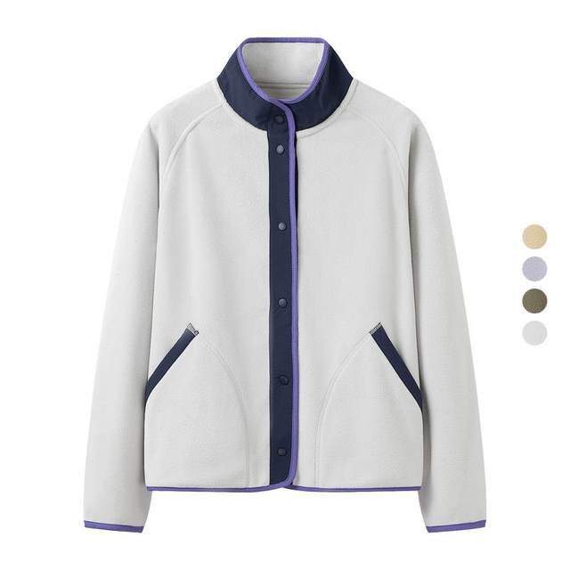 High-quality women's clothing Spring and Autumn new model stand collar ...