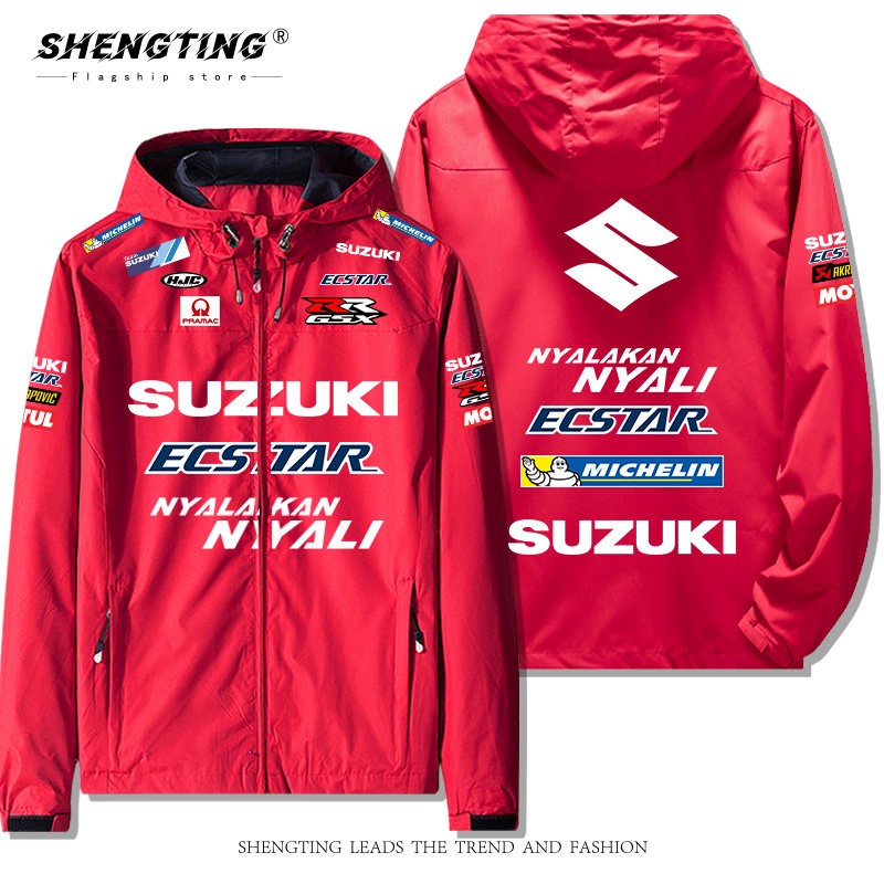 Suzuki motorcycle riding jacket SUZUKIECSTARGSX-RR20motogp factory team ...