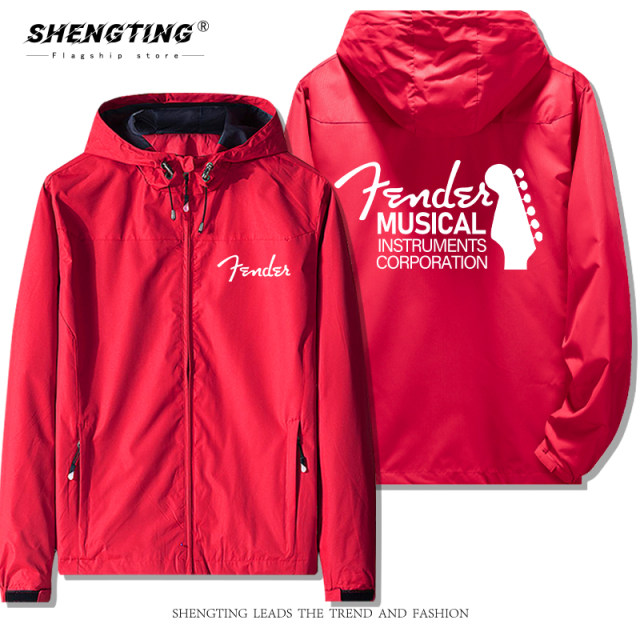 Fender Fender guitarist performance clothing men's and women's jackets ...