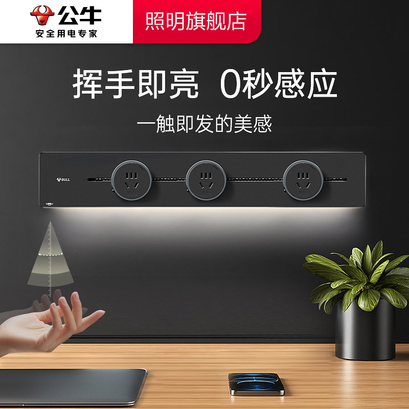 Bull Track Socket - Removable Power Kitchen Induction Light Belt