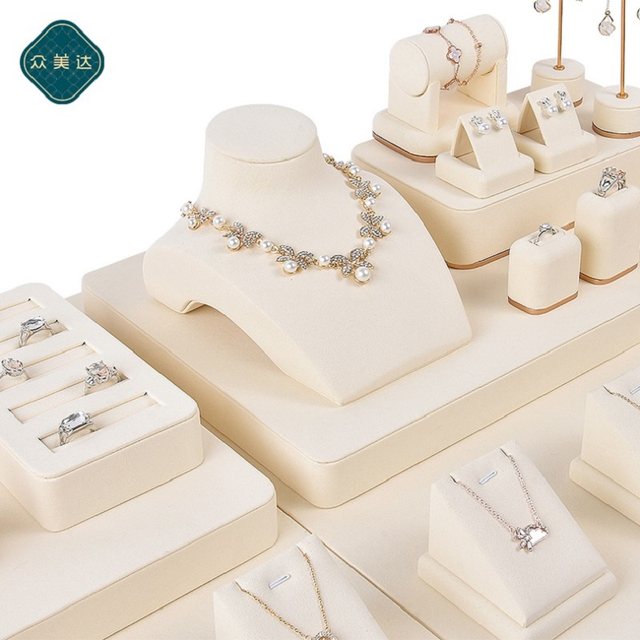 Jewelry counter display props necklace bracelet display stand jewelry ...