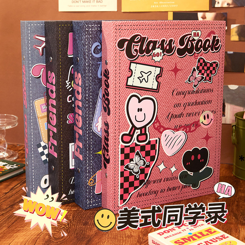 Missart 2024 Classmate Record Book - Retro American Style, Elementary ...
