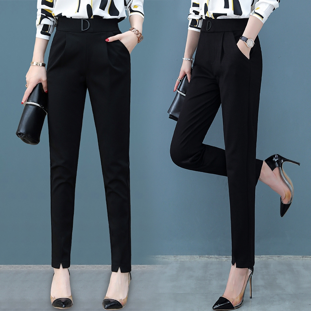 Small feet suit pants for women 2024 new spring and summer women's ...