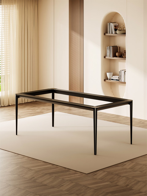 Rounded Aluminum Alloy Solid Table Legs Rock Slab Table Stand Marble ...