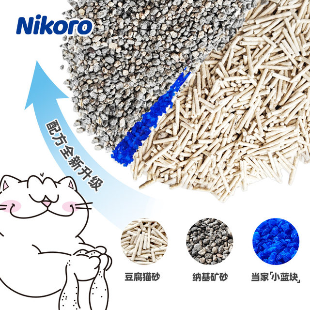 Nikoro Silver Ore Mixed Cat Litter Deodorizing Clumping Antibacterial ...