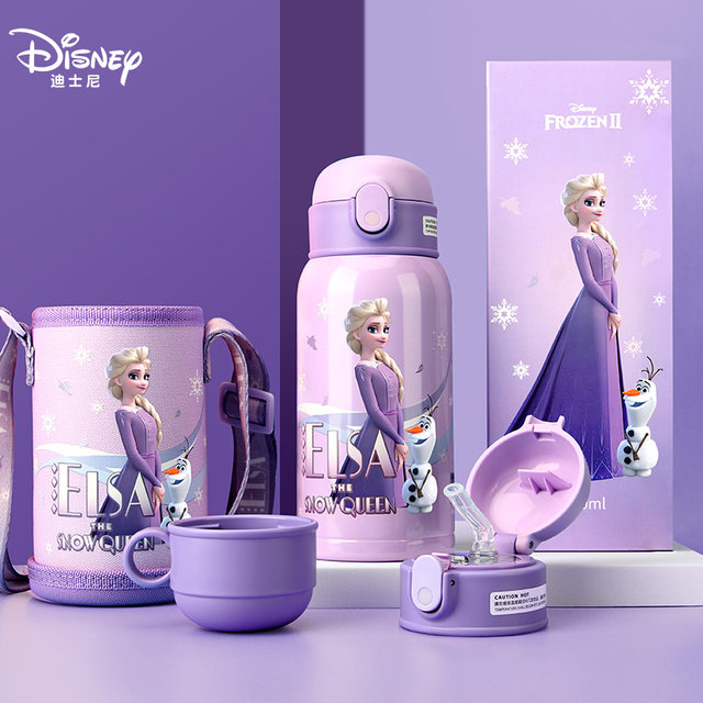 Disney children's thermos cup for girls to go to school special Elsa ...