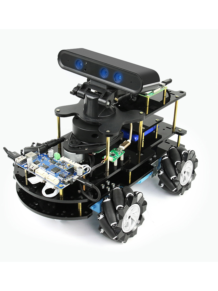 Loborobo Raspberry Pi 4B ROS Robot Car Kit - AI, SLAM, & 3D Mapping