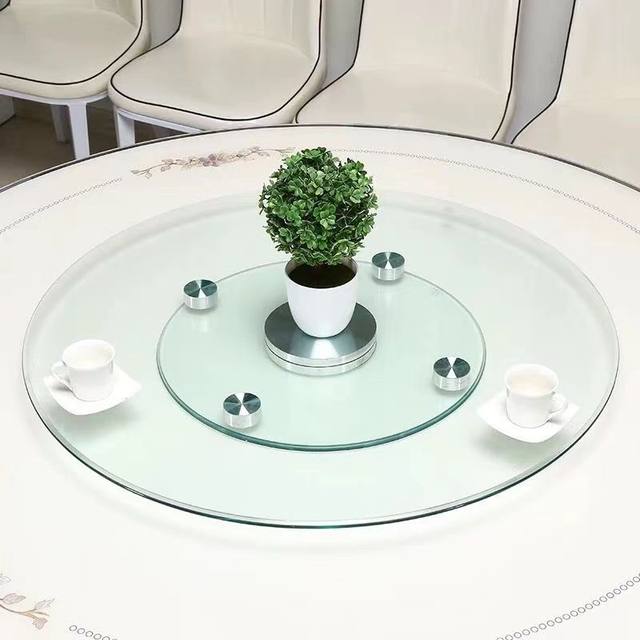 Round table turntable home dining table round table hotel restaurant ...