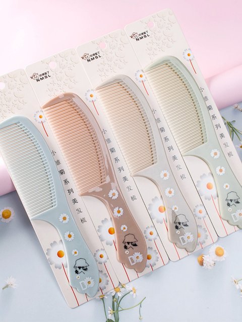 Daisy series hairdressing comb household comb wide-tooth fine-tooth ...