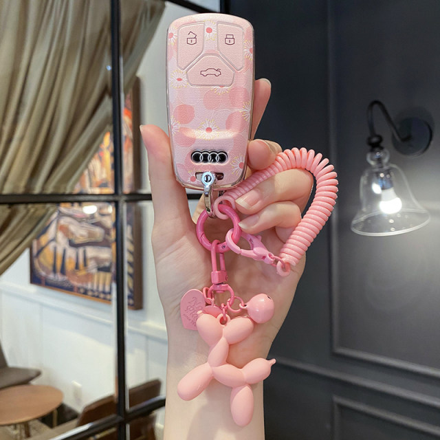 Audi q5l key cover a5 special a6l female model 2024 a4l car q4etron buckle a3l advanced q3 shell a7l