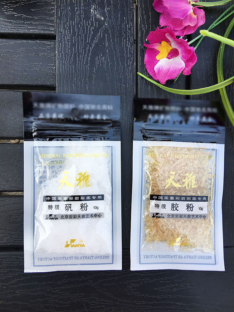 Shemeng Art Gelatin Alum Glue Powder - Chinese Painting & Calligraphy
