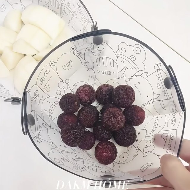 Folding bowl portable travel outdoor ultra-light folding tableware ...