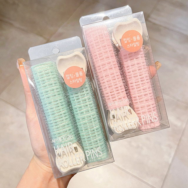 Wind plastic comb pad hair root bangs clip forehead curling barrel top ...