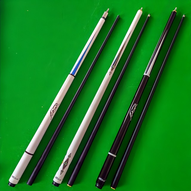 Black technology billiard cue silver sword Ling big head 13MM split ...