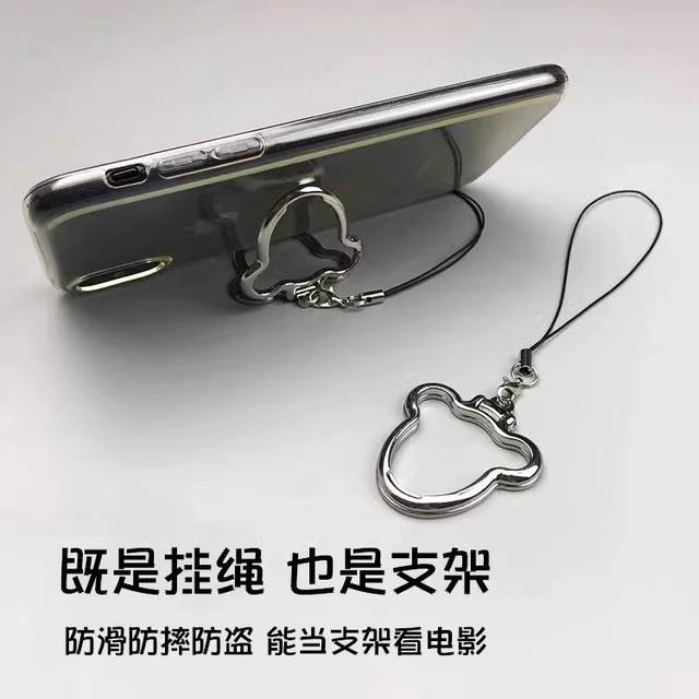 Metal mobile phone lanyard holder ring buckle for men and women ...