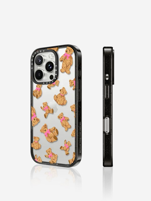 CASETiFY Bow Bear Suitable for iPhone16ProMax/16Pro/15ProMax/14ProMax ...