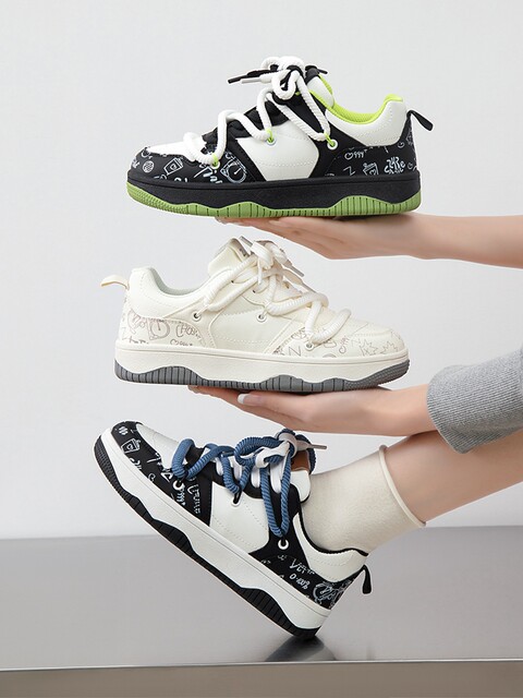 ZHR, casual board shoes for men and women, spring 2024 new versatile ...