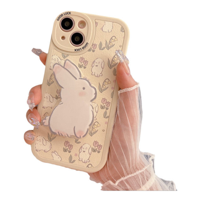 Cute rabbit suitable for Honor 200/100pro mobile phone case 90GT/80 ...