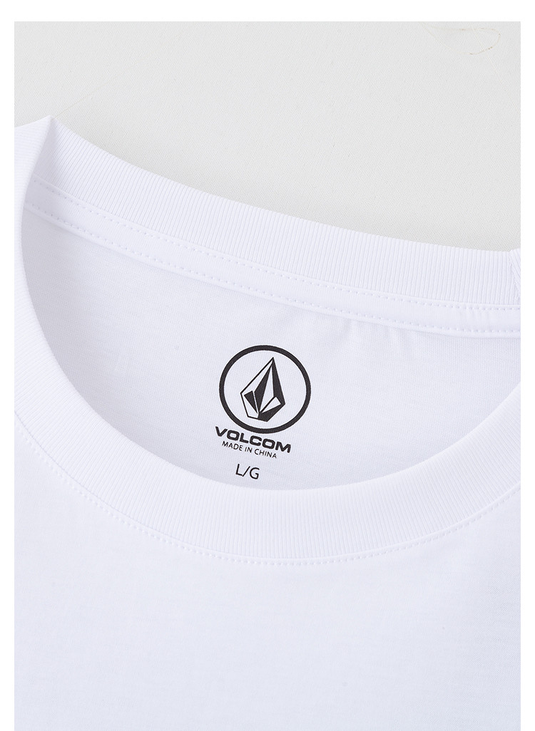 VOLCOM diamond outdoor brand simple cotton sports T-shirt 2024 new ...