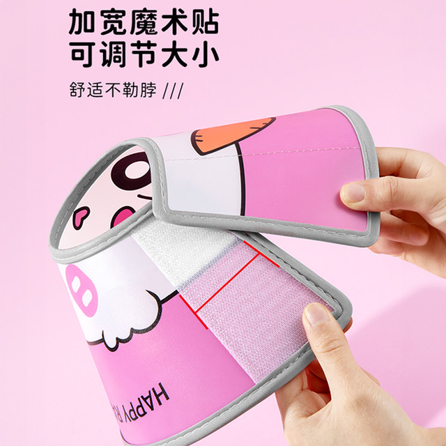 Elizabeth ring cat neutering collar anti-lick fleas British short cat ...