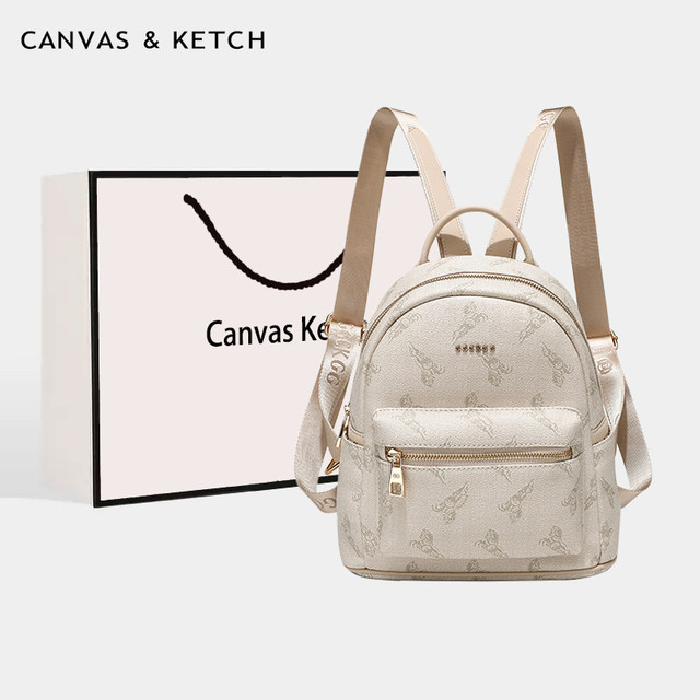 CANVAS/KETCH Backpack Women's 2024 New Fashion High-end Niche Travel ...