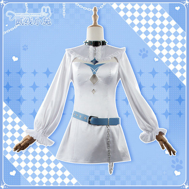 Hololive EN third generation Advent Fuwawa Abyssgard cosplay costume