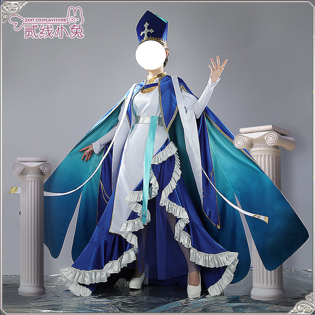 FateGrandOrderFGO Female Pope Joan Lingji Returns Stage 3 Cosplay Costume