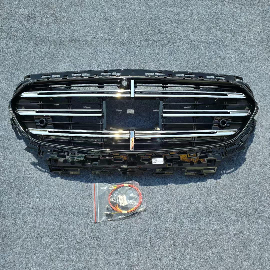 24款奔驰新E级E300L E260L原厂发光中网W214进气格栅中网改装-淘宝网