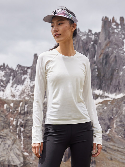 BEIN SPACE Spring new product 16.5 micron merino wool integrated top ...