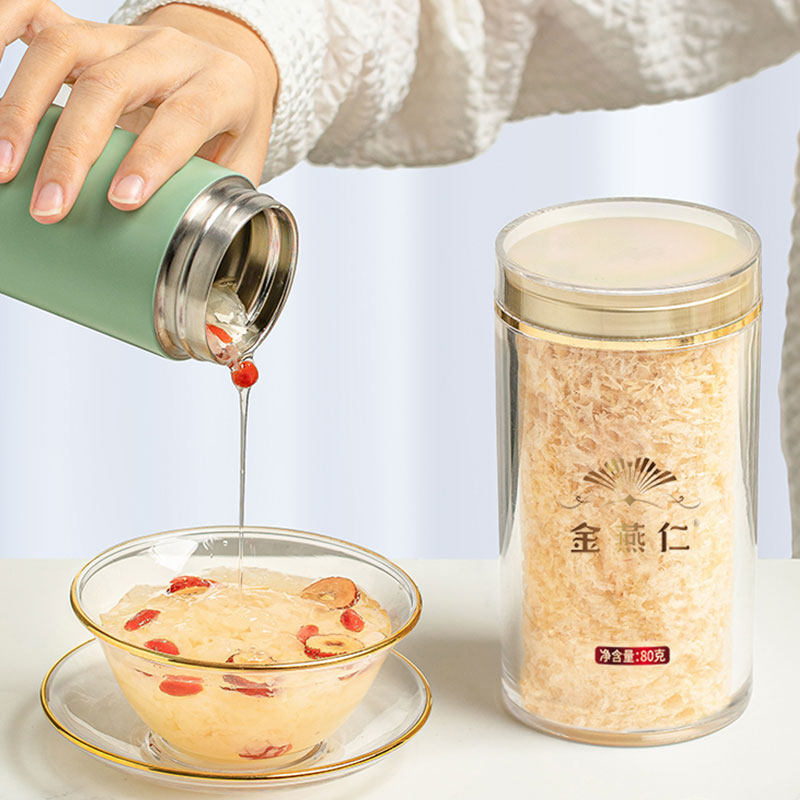 Jin yanren Vit Svamp 160g Premium Torkad Tremella Gutian Vit Svamp