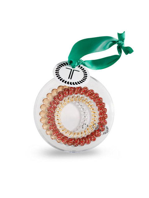 American TELETIES telephone wire hair tie Tele TT circle heart circle ...