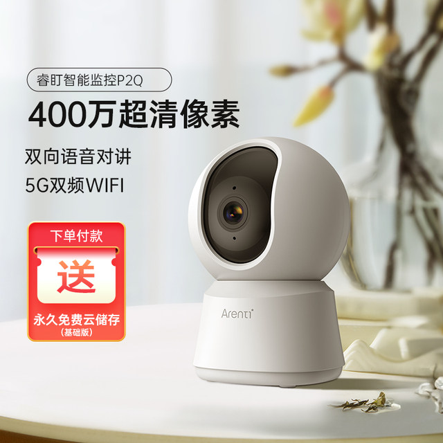 Ruidan P2Q smart wifi monitoring high-definition no blind spot 360 ...