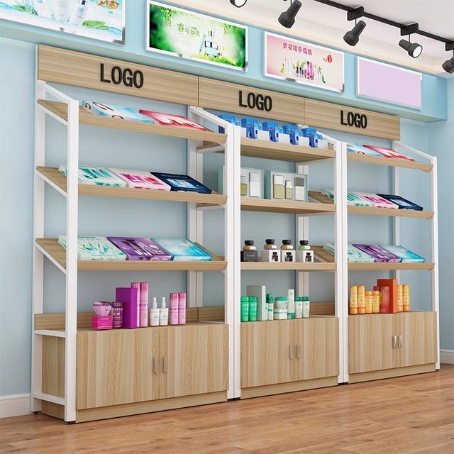 Supermarket shelf display rack display rack cosmetics display cabinet ...