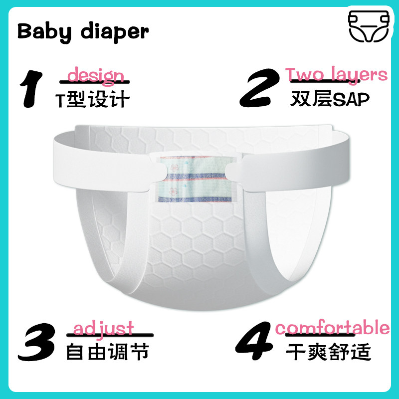 Mcgregor Triangle Wipe Diaper - Disposable Baby Separator Pad, T-Type ...