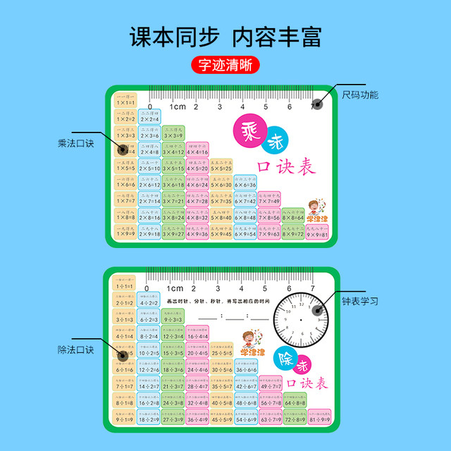 99 multiplication table 99 multiplication and division learning cards ...