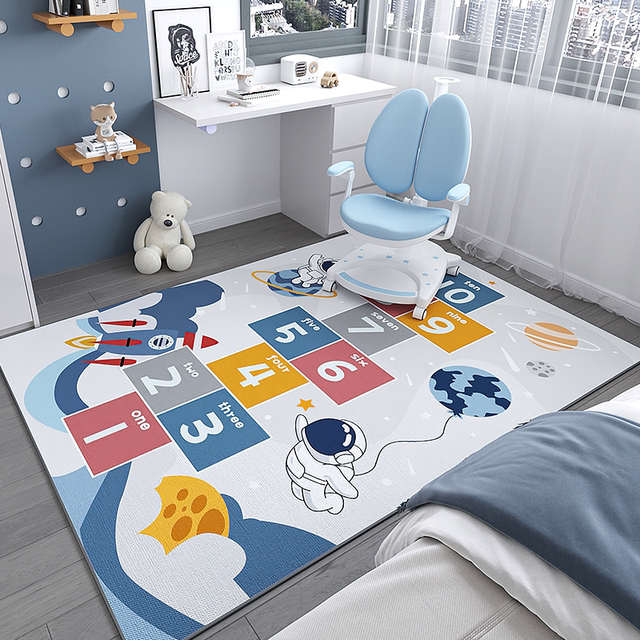 Children's carpet computer chair non-slip floor mat reading area study ...