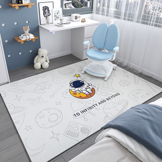 Children's carpet computer chair non-slip floor mat reading area study ...
