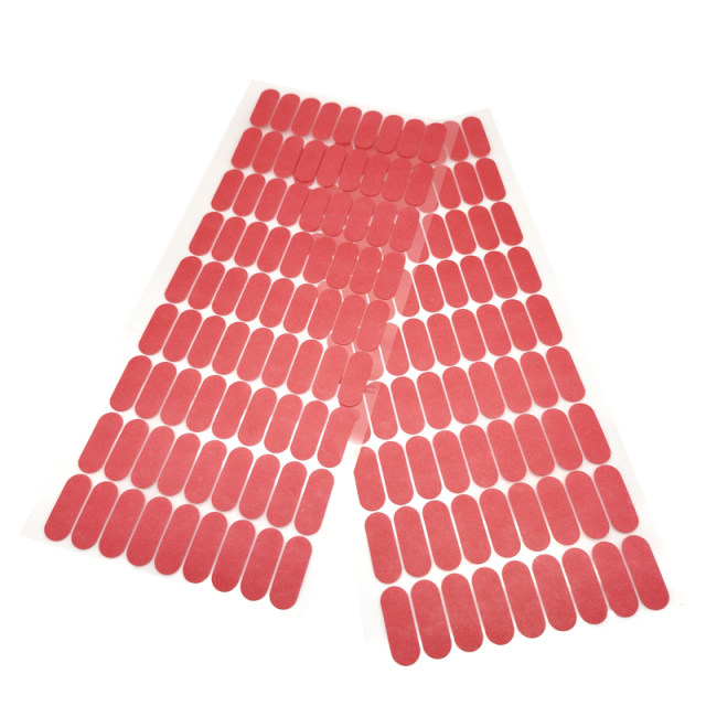 Supply of red beautiful texture high temperature adhesive stickers ...