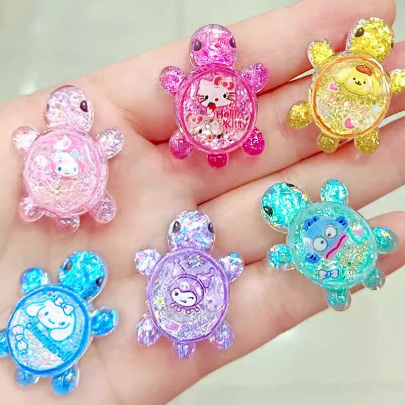 Glow-in-the-dark little turtle internet celebrity flashing quicksand ...