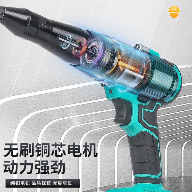 Swiss Dayi electric rivet gun lithium battery fully automatic rivet gun ...