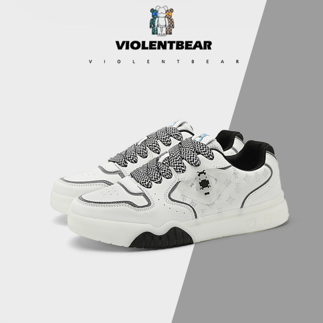 Violent Bear flagship store official authentic men's shoes luminous popcorn women's shoes couple ...