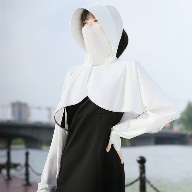Sun protection shawl women's summer sun protection clothing women's ...