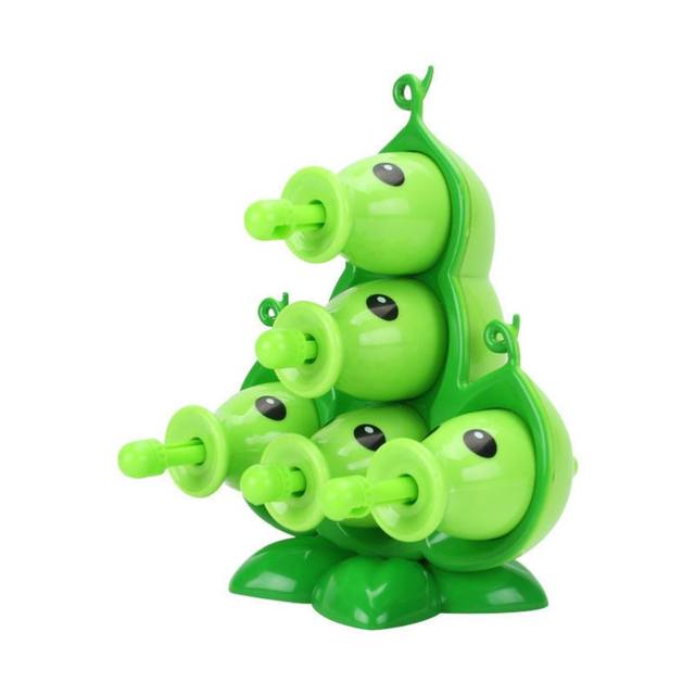 Plants vs. Zombies Toy Set 2 Five Pea Super Pea Pod Boomerang Shooter ...
