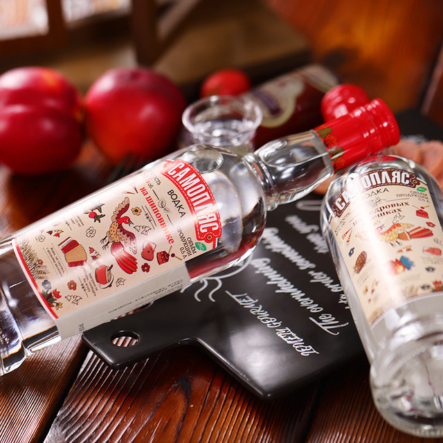 5 bottles of Russian National Pavilion Vodka 45% original imported wine ...