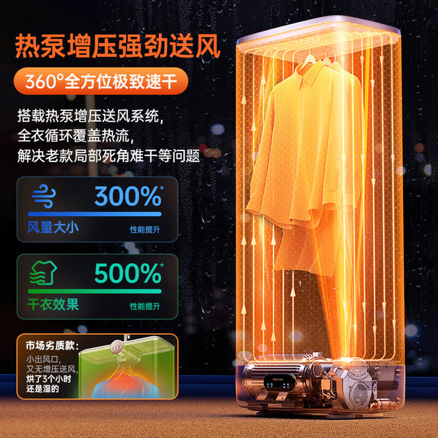 New dryer household small automatic clothes dryer foldable baby coax ...