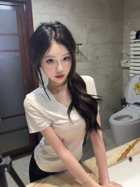 TAILAI Pure Desire Hot Girl Icy Waist Control Daily Versatile Pure Desire T-shirt Short Sleeve ...