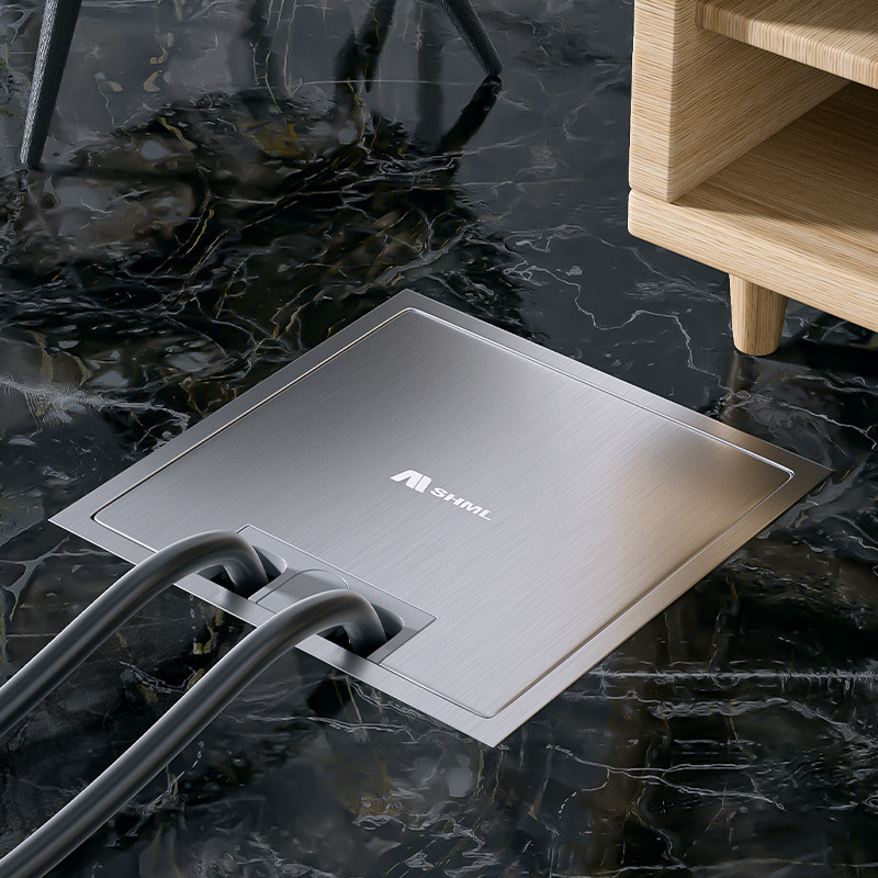 Merlin Gerin Stainless Steel Flat Invisible Ground Socket Open Type 100 ...