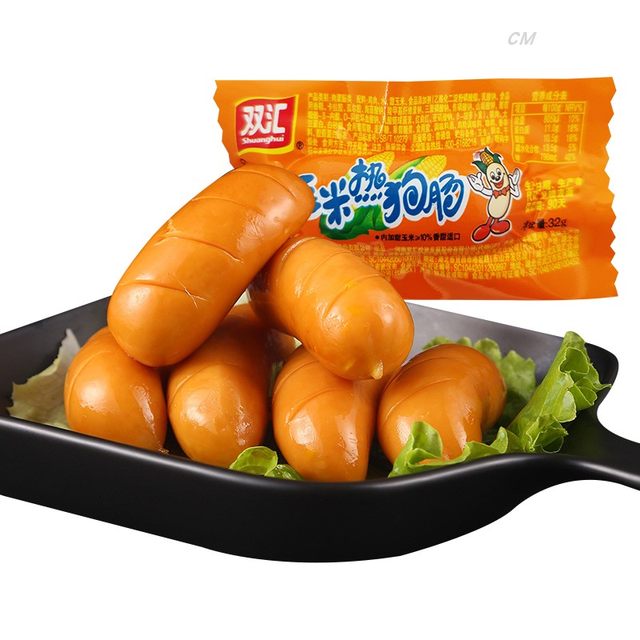 Shuanghui Ham Sausage, Corn Hot Dog Sausage, Spicy Crispy Sausage ...