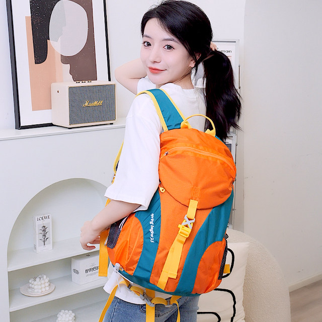New high school student schoolbag Female junior high school student ...